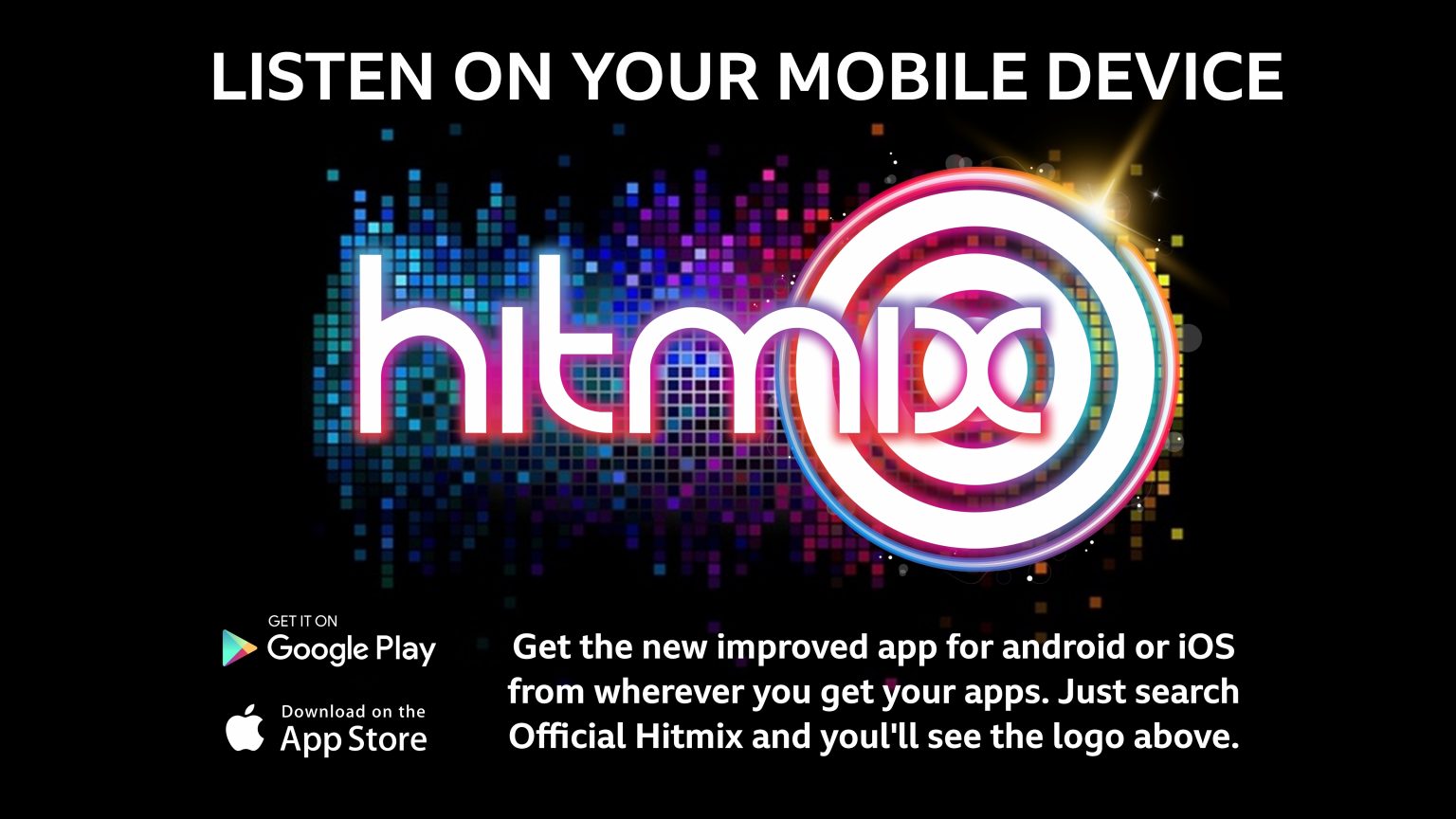 New Hitmix APP’S on iPhone and Android – The Hitmix 107.5 FM