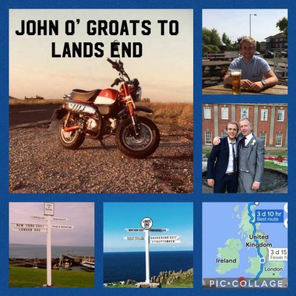 Gary Cliffe – John O’Groats to Lands End – The Hitmix 107.5 FM