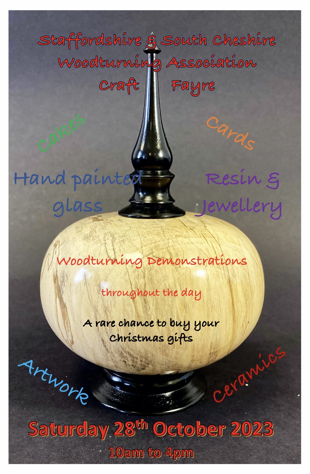 27.10.23 – Staffordshire and South Cheshire Wood Turning Association ...