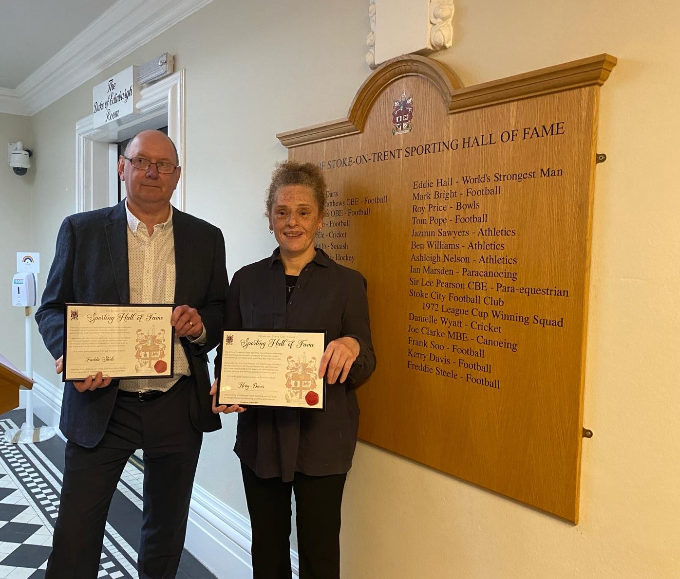 Kerry Davis and Freddie Steele join S-O-T Sporting Hall of Fame – The ...