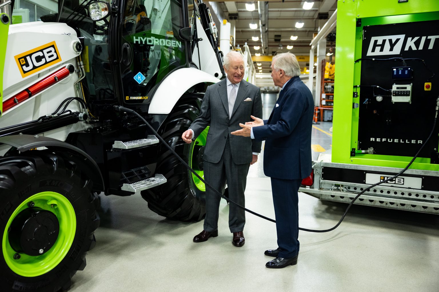 HIS MAJESTY THE KING GETS GLIMPSE OF FUTURE AT JCB 80TH CELEBRATION ...