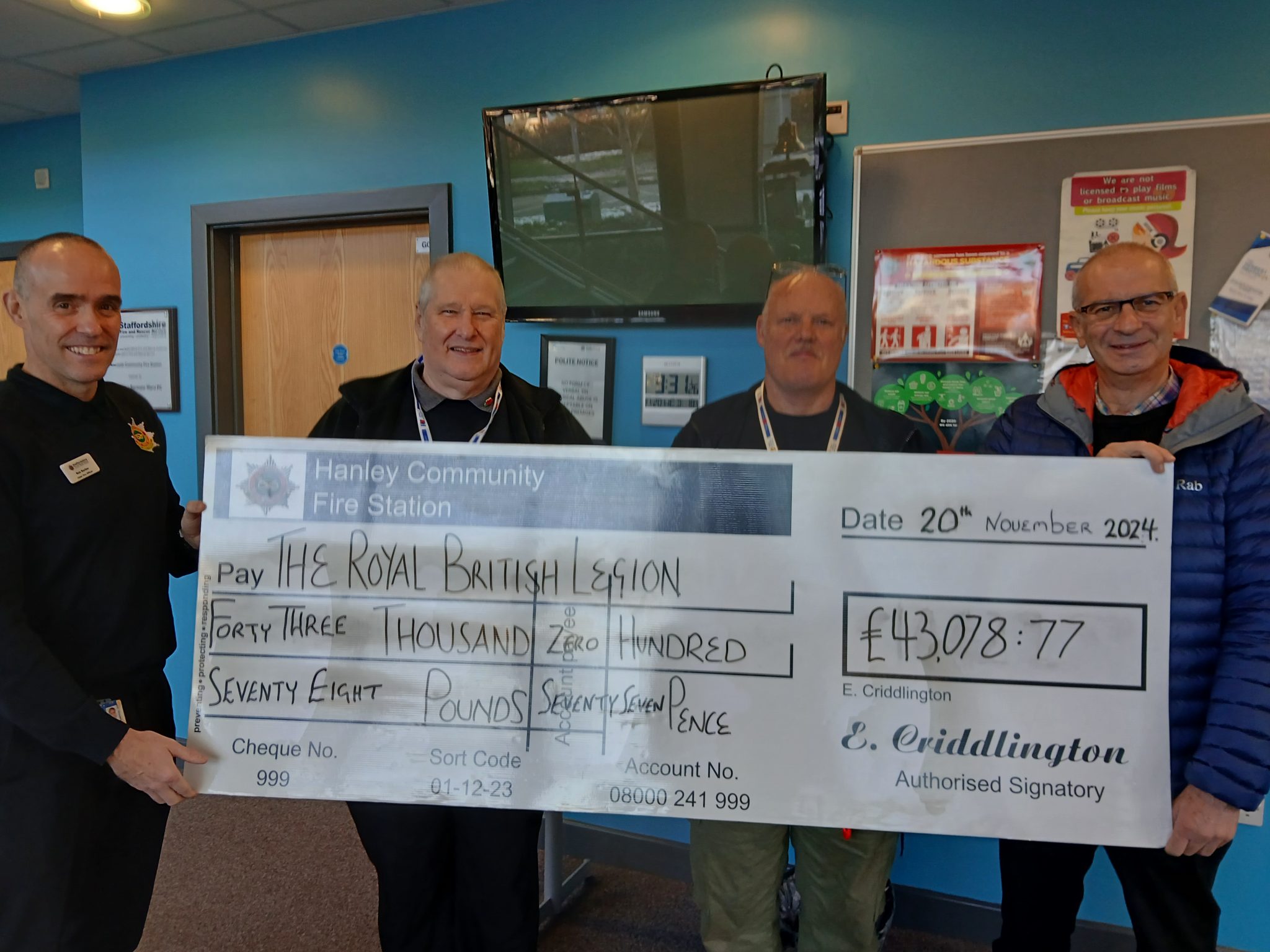 Royal British Legion Poppy Pin Badges – Kelvin Chell – The Hitmix 107.5 FM